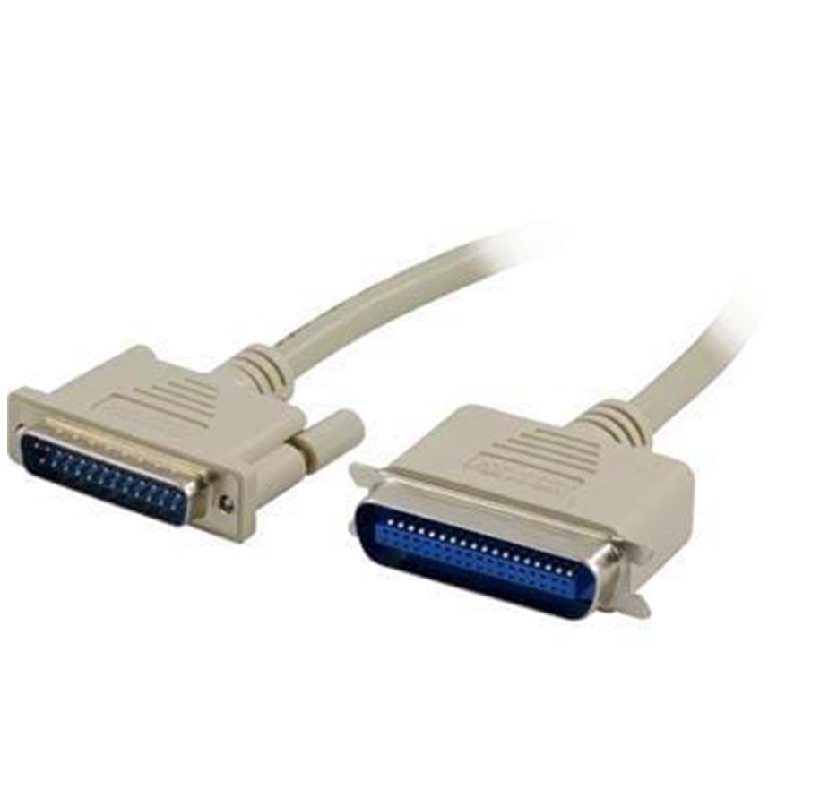 10 m. printerkabel Parallelt